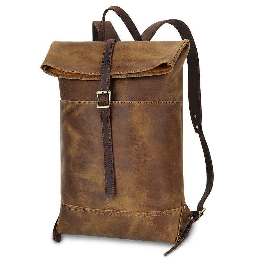 Valmio Bravado Leather Backpack